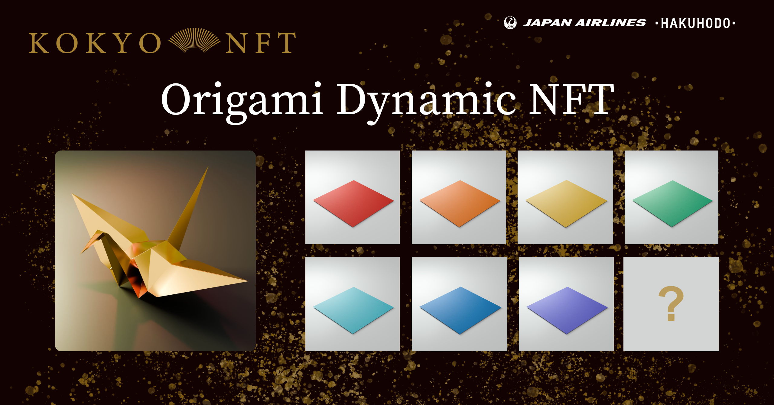 Origami NFT - dynamic NFT campaign by KOKYO NFT